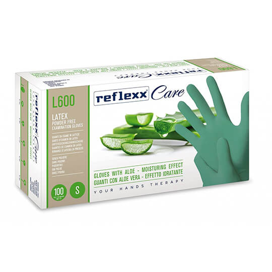 Manusi cu aloe vera, latex nepudrat verde, examinare - Logicmed